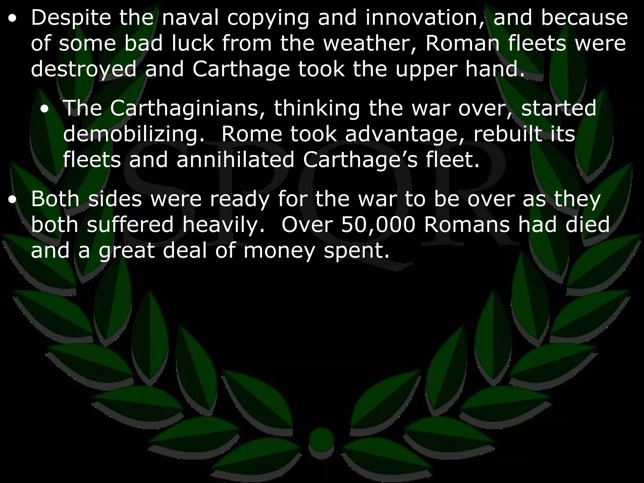 6.1 -The Roman Republic & Punic Wars | PPT