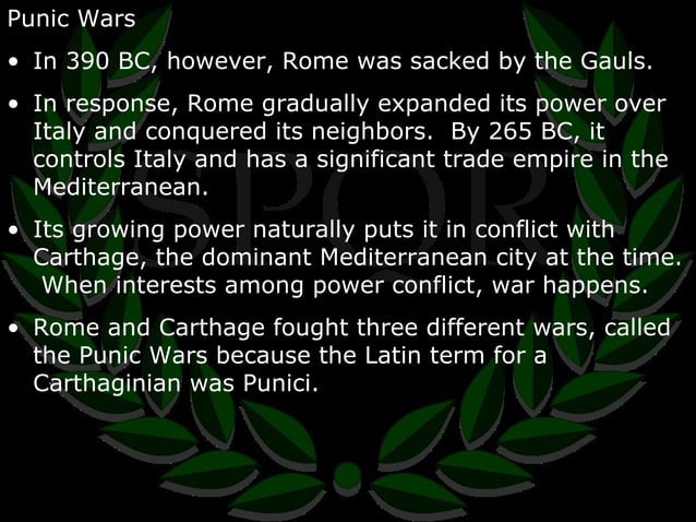 6.1 -The Roman Republic & Punic Wars | PPT