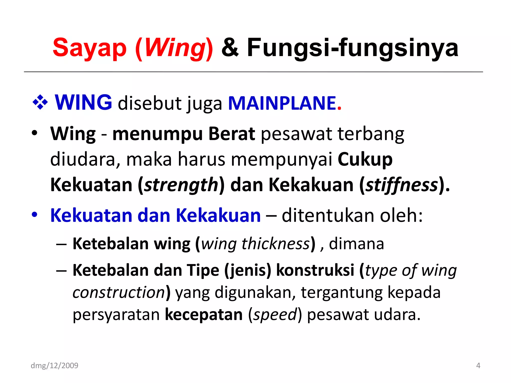6 1 wing-sayap-pesawat-udara | PDF