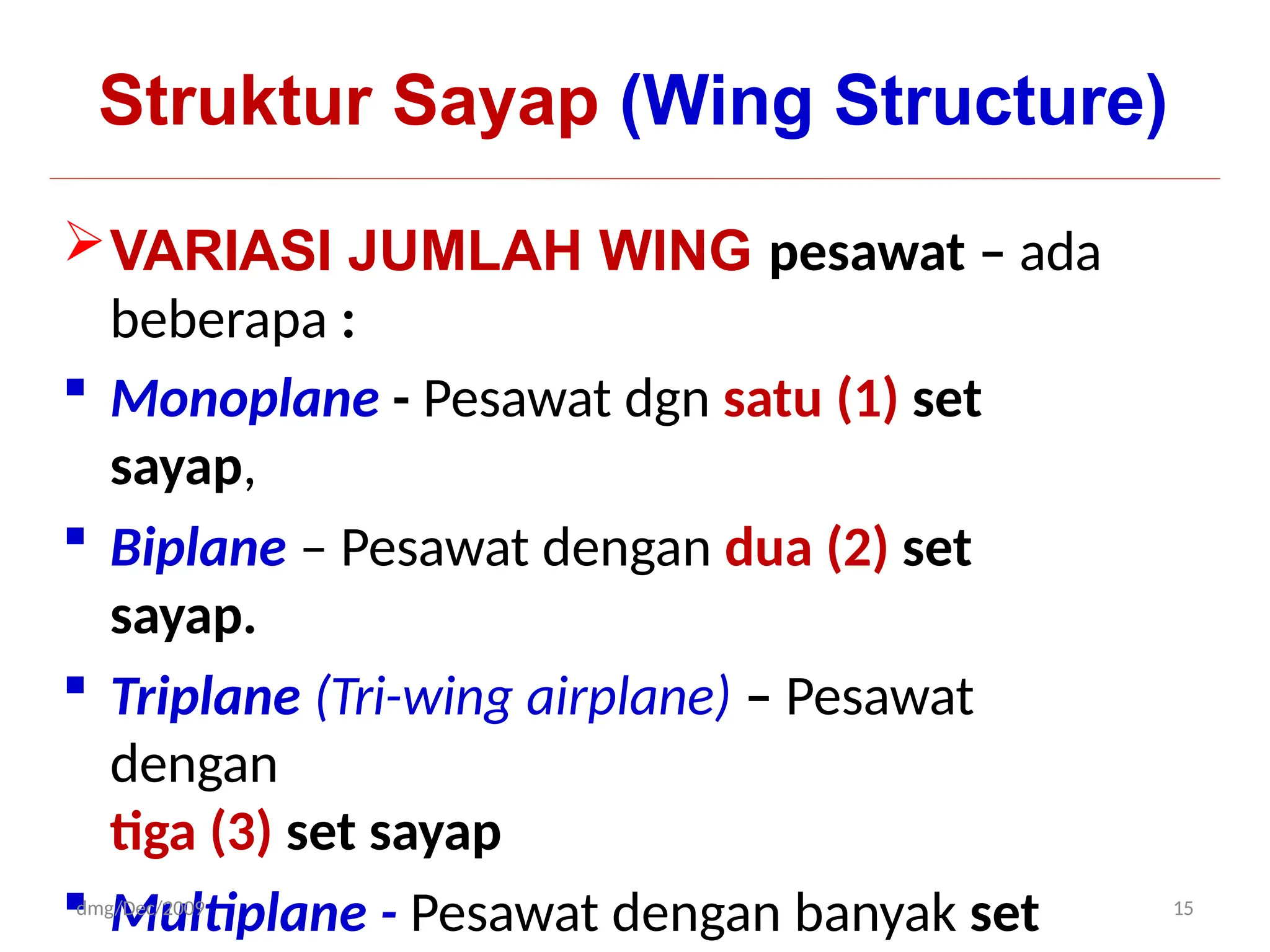 Struktur sayap pesawat udara (Aircraft Wing Structure).pptx