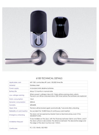 SPLIT TYPE DOOR LOCK | PDF