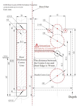 SPLIT TYPE DOOR LOCK | PDF