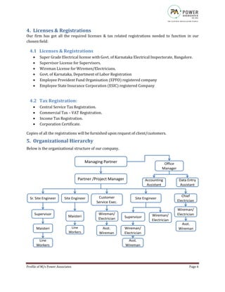 Power Associates - profile | PDF