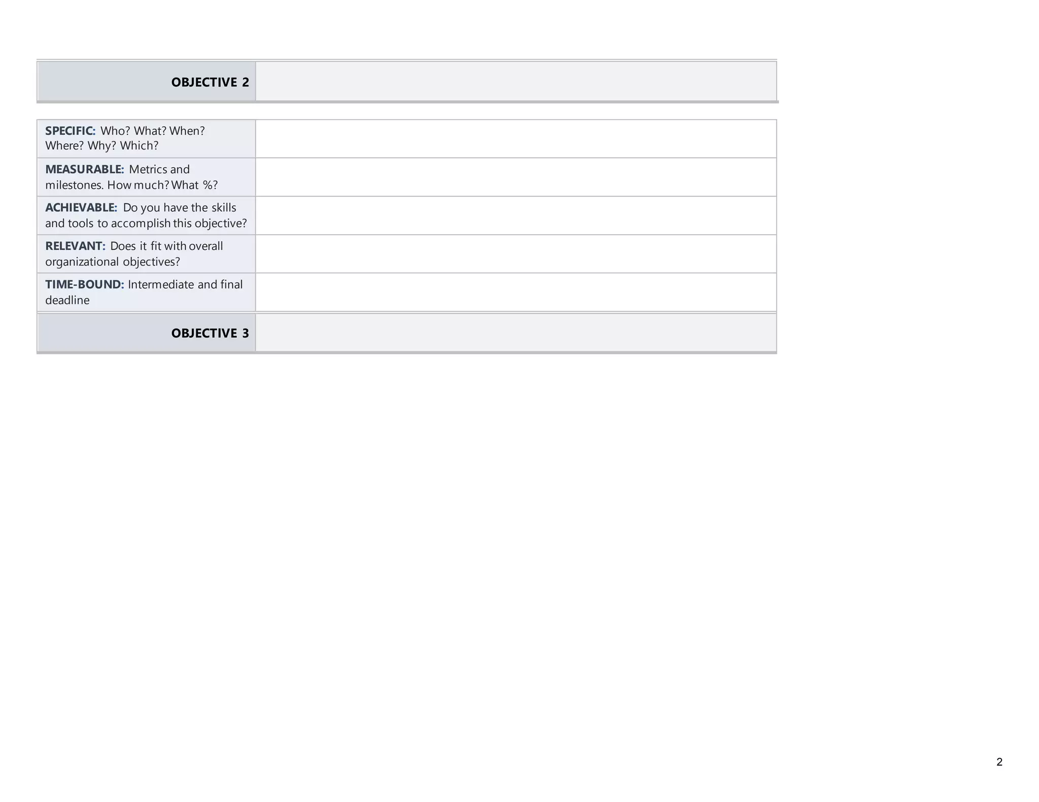 aim worksheet blank template | PPT