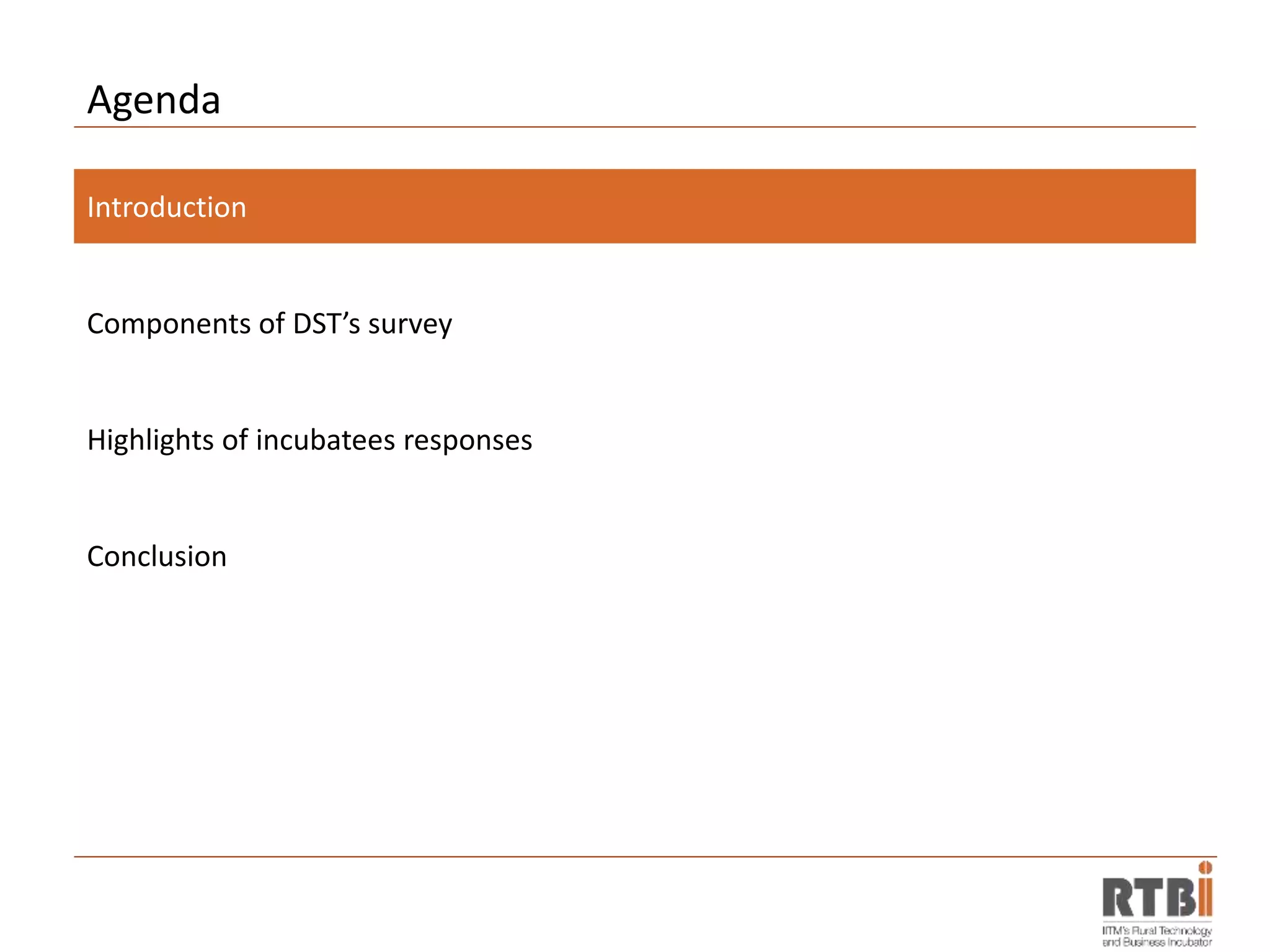 Learnings from DST survey | PPT