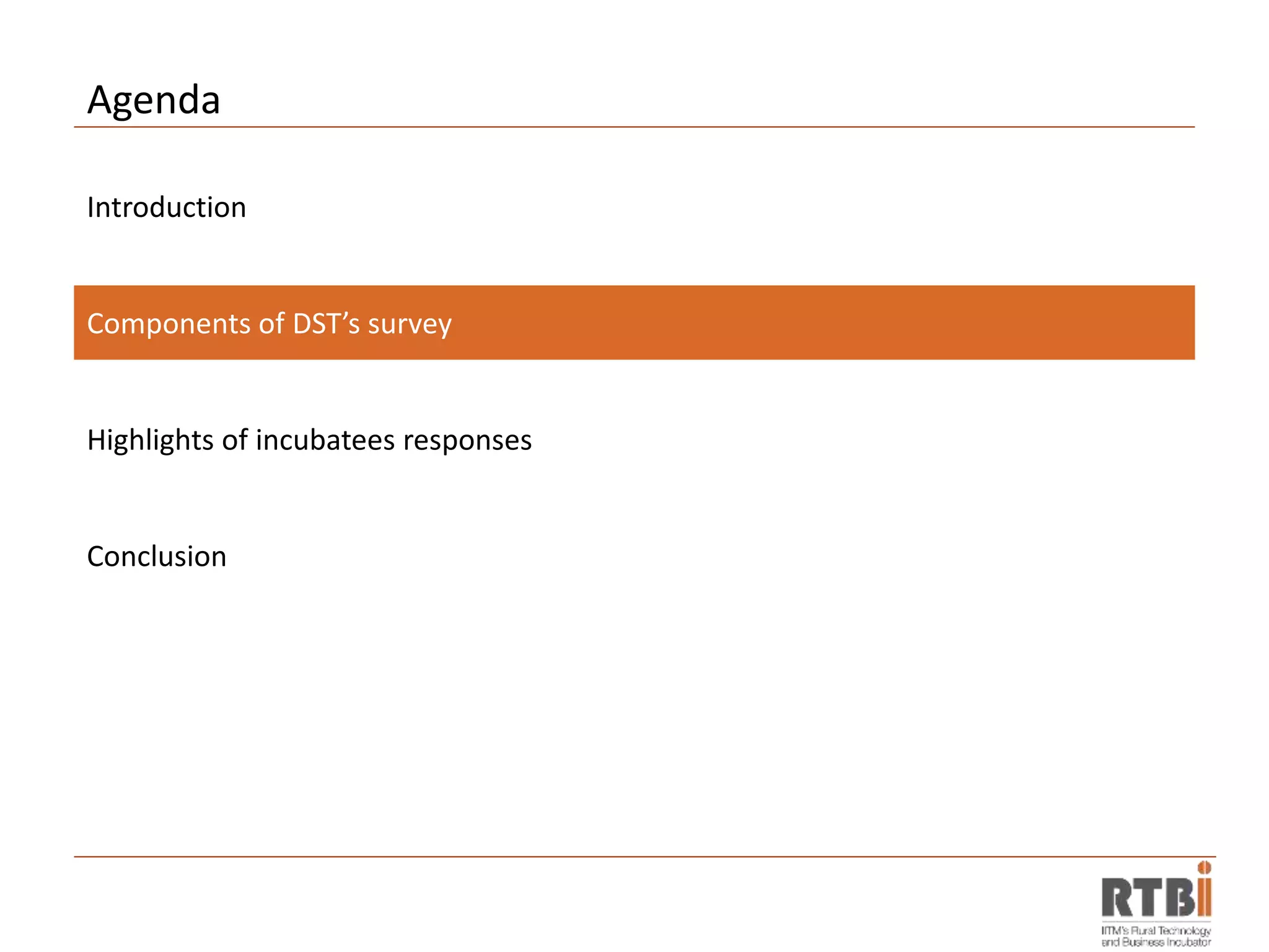 Learnings from DST survey | PPT