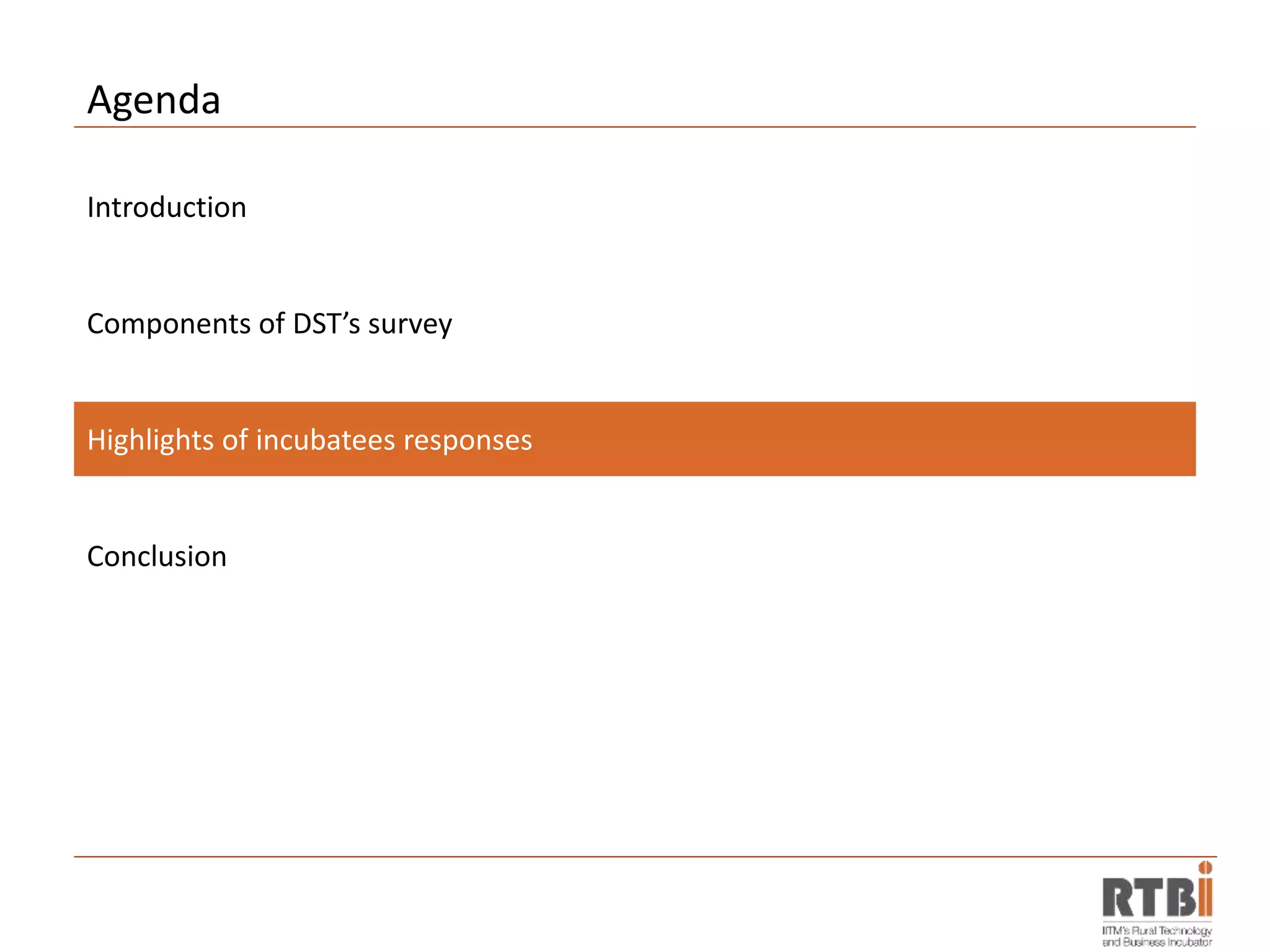 Learnings from DST survey | PPT