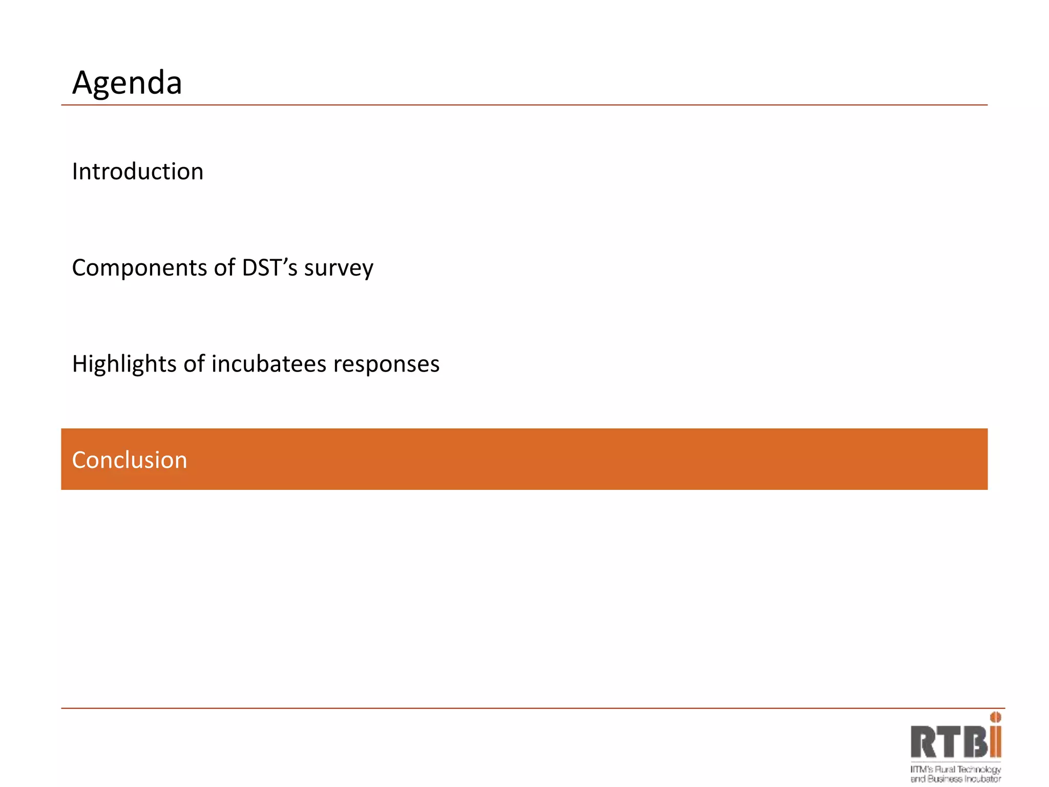 Learnings from DST survey | PPT