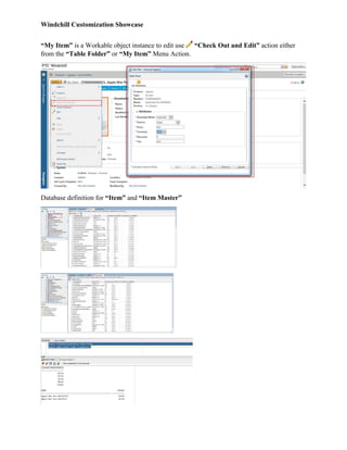 Modeled Subtype of WTPart "Item" | PDF