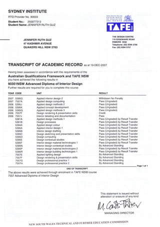 Interior Design Transcript 2 | PDF