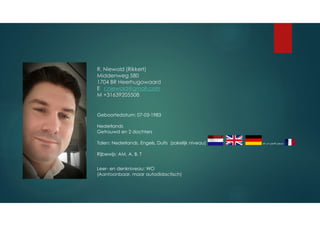 Powerpoint CV - R Niewold | PPT