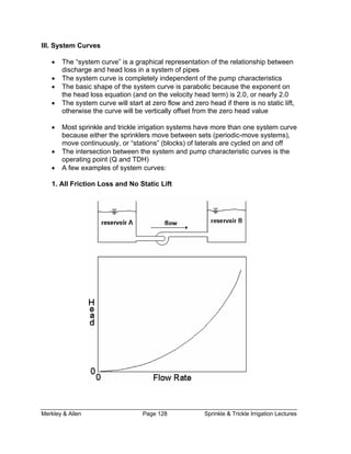 pump system and curves | PDF