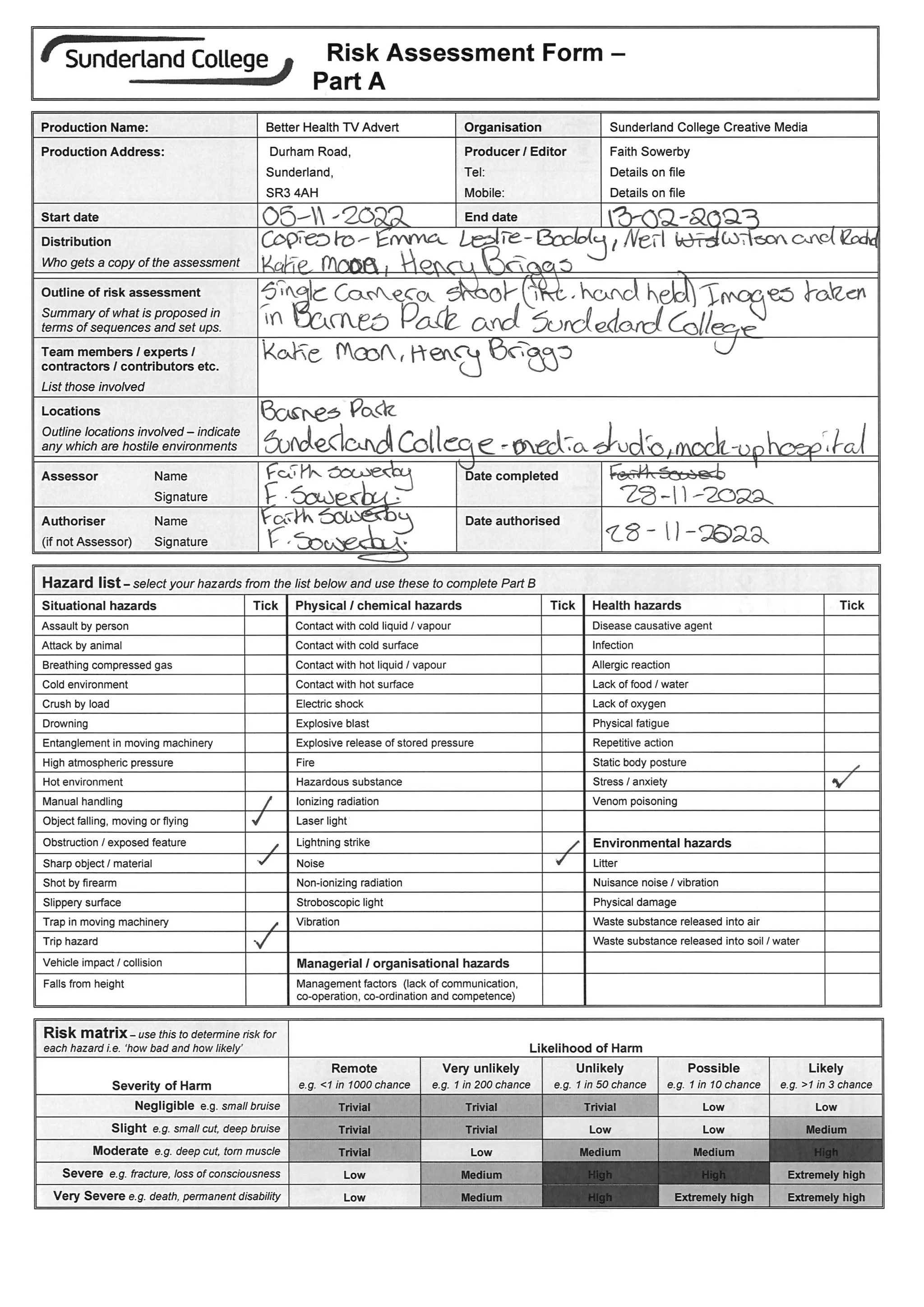 Risk-Assessments | PDF