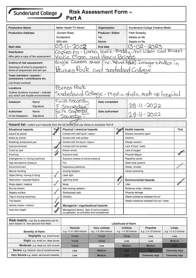 Risk-Assessments | PDF