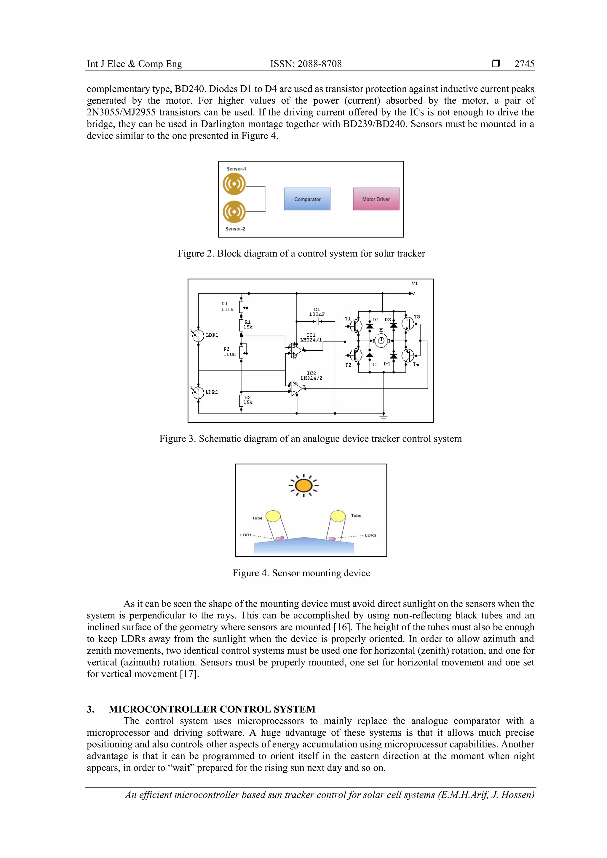 An Efficient Microcontroller Based Sun Tracker Control For Solar Cell Systems Pdf
