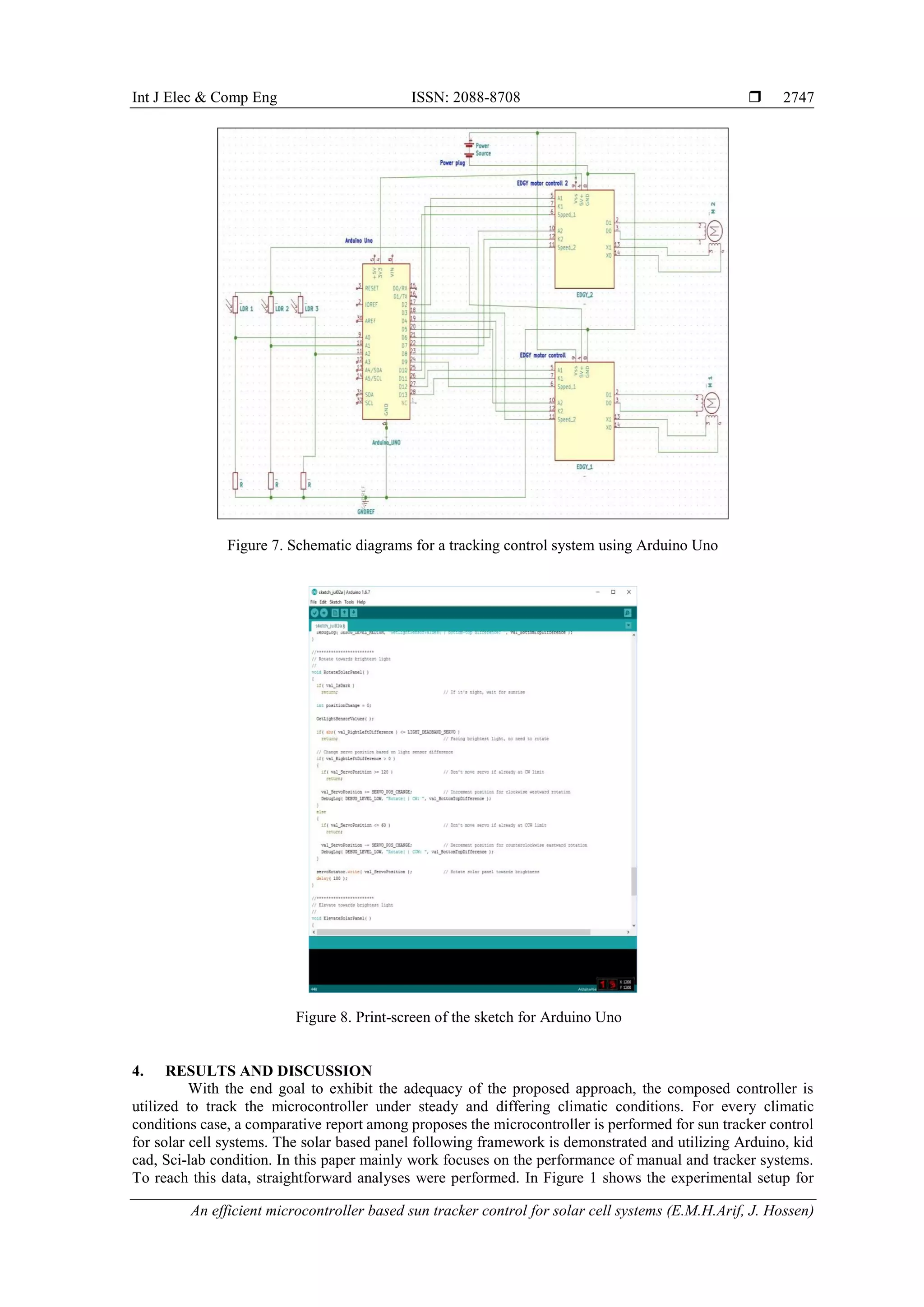 An Efficient Microcontroller Based Sun Tracker Control for Solar Cell Systems | PDF