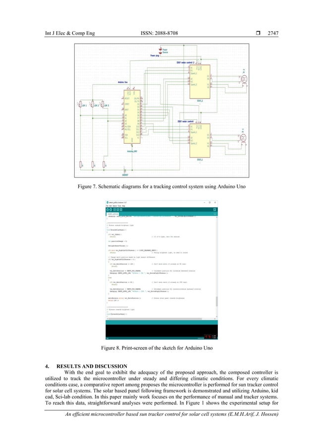 An Efficient Microcontroller Based Sun Tracker Control for Solar Cell ... An Efficient Microcontroller Based Sun Tracker Control for Solar Cell ...