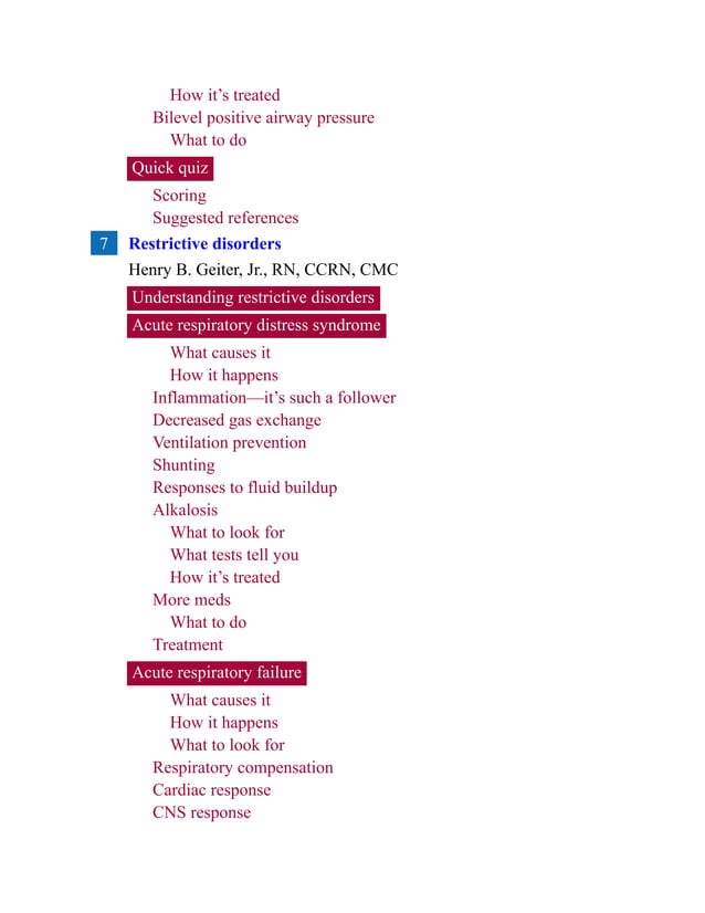 Respiratory Care Made Incredibly Easy 2nd Edition Rose Knapp | PDF