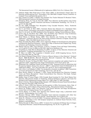 REVIEW OF FACE DETECTION SYSTEMS BASED ARTIFICIAL NEURAL NETWORKS ALGORITHMS | PDF