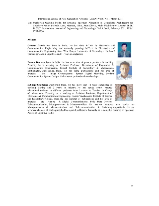 A Cognitive Radio And Dynamic Spectrum Access – A Study | PDF