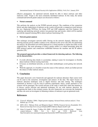 Optimised Malware Detection in Digital Forensics | PDF