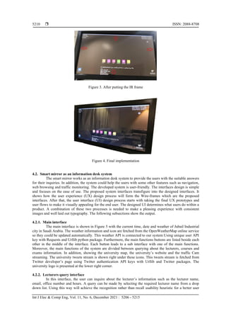 Smart information desk system with voice assistant for universities | PDF