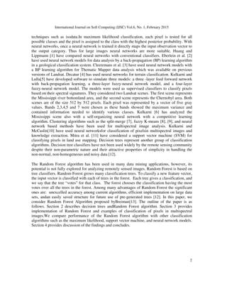 Multispectral Image Analysis Using Random Forest | PDF