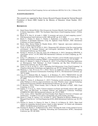 Comparative Study of Various Platform as a Service Frameworks | PDF