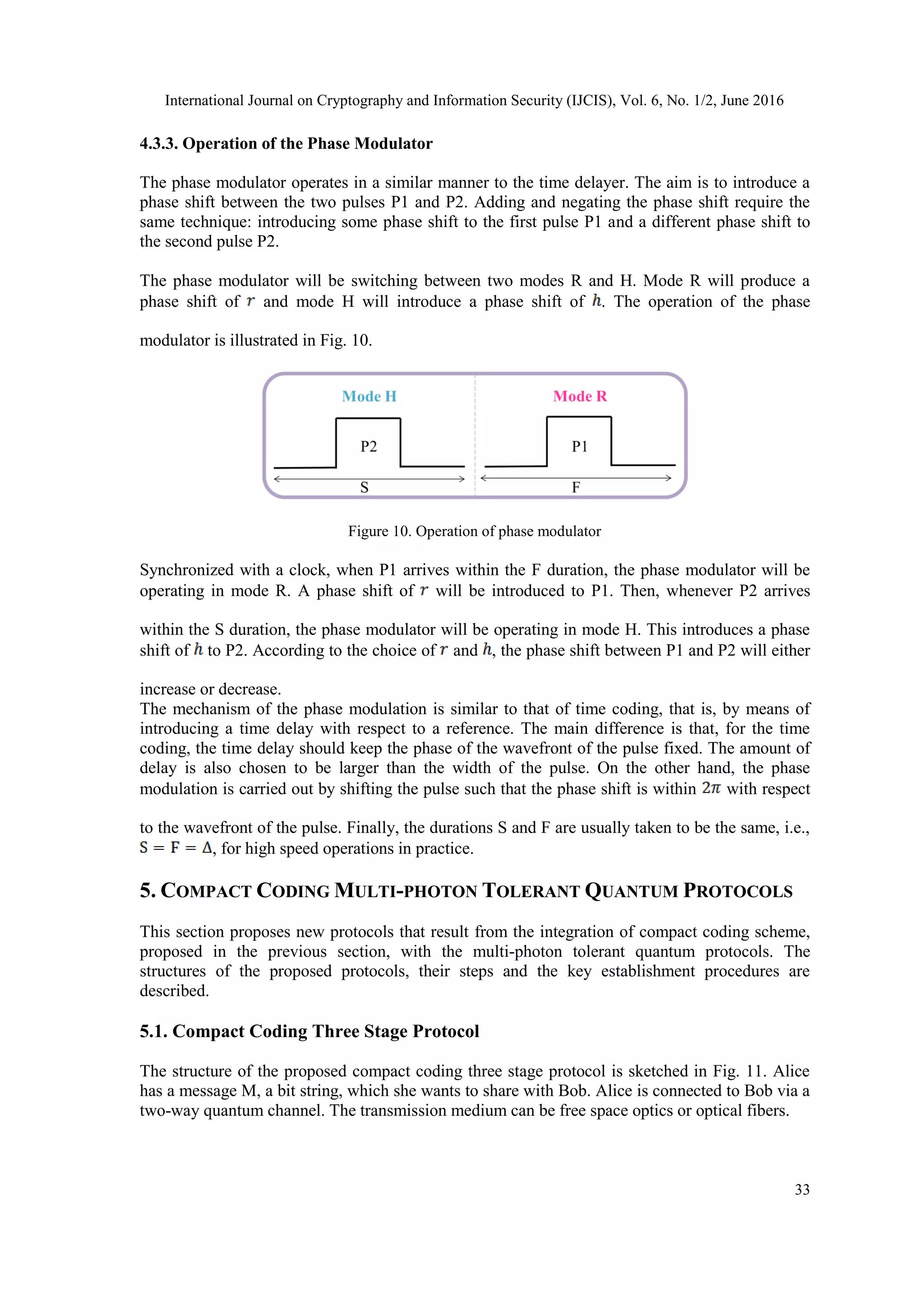 Compact Coding Using Multi-Photon Tolerant Quantum Protocols For Quantum Communication | PDF ...