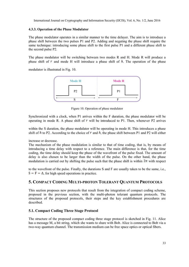 Compact Coding Using Multi Photon Tolerant Quantum Protocols For Quantum Communication Pdf