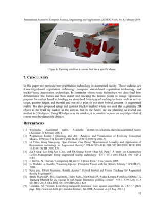 REGISTRATION TECHNOLOGIES and THEIR CLASSIFICATION IN AUGMENTED REALITY THE KNOWLEDGE-BASED ...