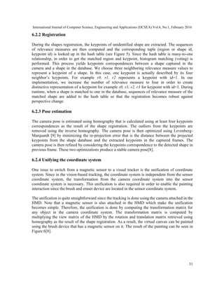 REGISTRATION TECHNOLOGIES and THEIR CLASSIFICATION IN AUGMENTED REALITY THE KNOWLEDGE-BASED ...