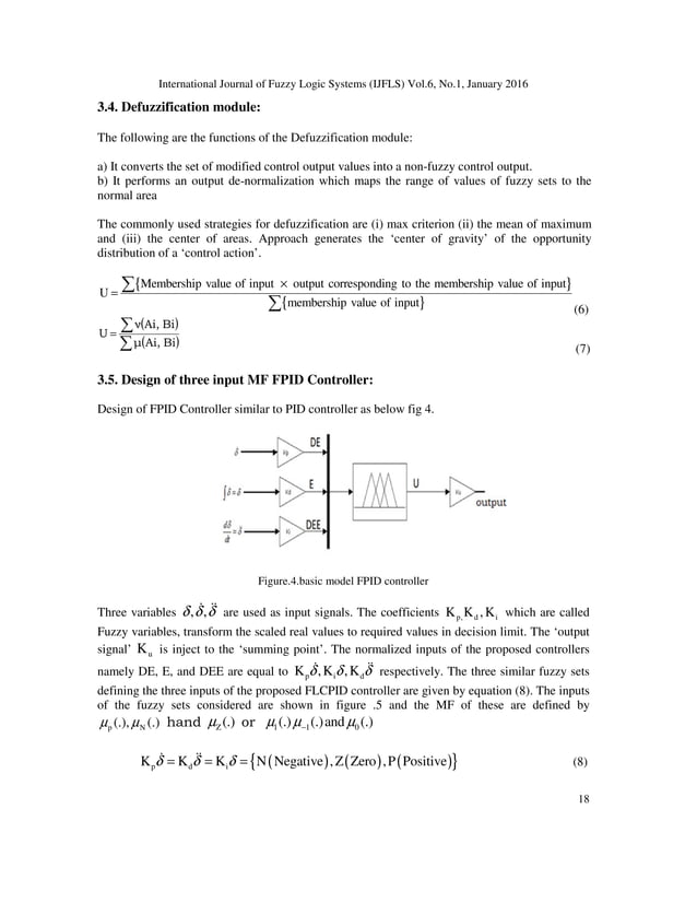 FUZZY LOAD FREQUENCY CONTROLLER IN DEREGULATED POWER ENVIRONMENT BY PRINCIPAL COMPONENT ANALYSIS ...