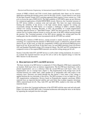 STUDY OF SPIN TRANSFER TORQUE (STT) AND SPIN ORBIT TORQUE (SOT ...