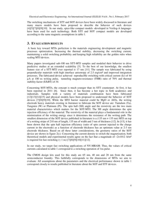 STUDY OF SPIN TRANSFER TORQUE (STT) AND SPIN ORBIT TORQUE (SOT) MAGNETIC TUNNEL JUNCTIONS (MTJS ...