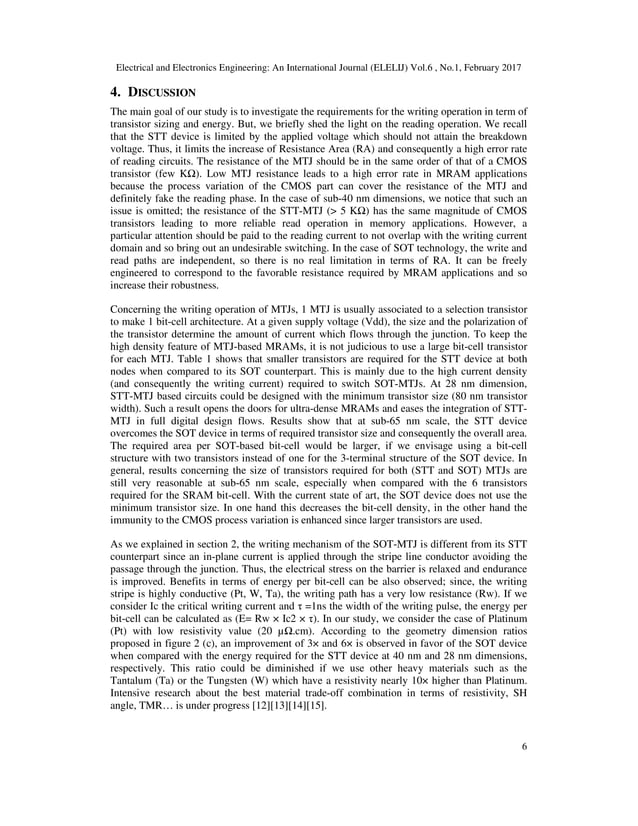 STUDY OF SPIN TRANSFER TORQUE (STT) AND SPIN ORBIT TORQUE (SOT ...
