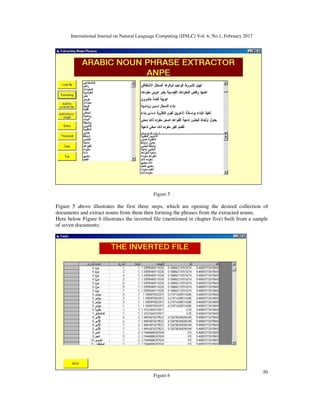 DEVELOPMENT OF ARABIC NOUN PHRASE EXTRACTOR (ANPE) | PDF
