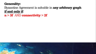 Distributed Computing On Topics of: Leader election + Byzantine ...