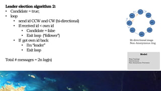 Distributed Computing On Topics of: Leader election + Byzantine ...