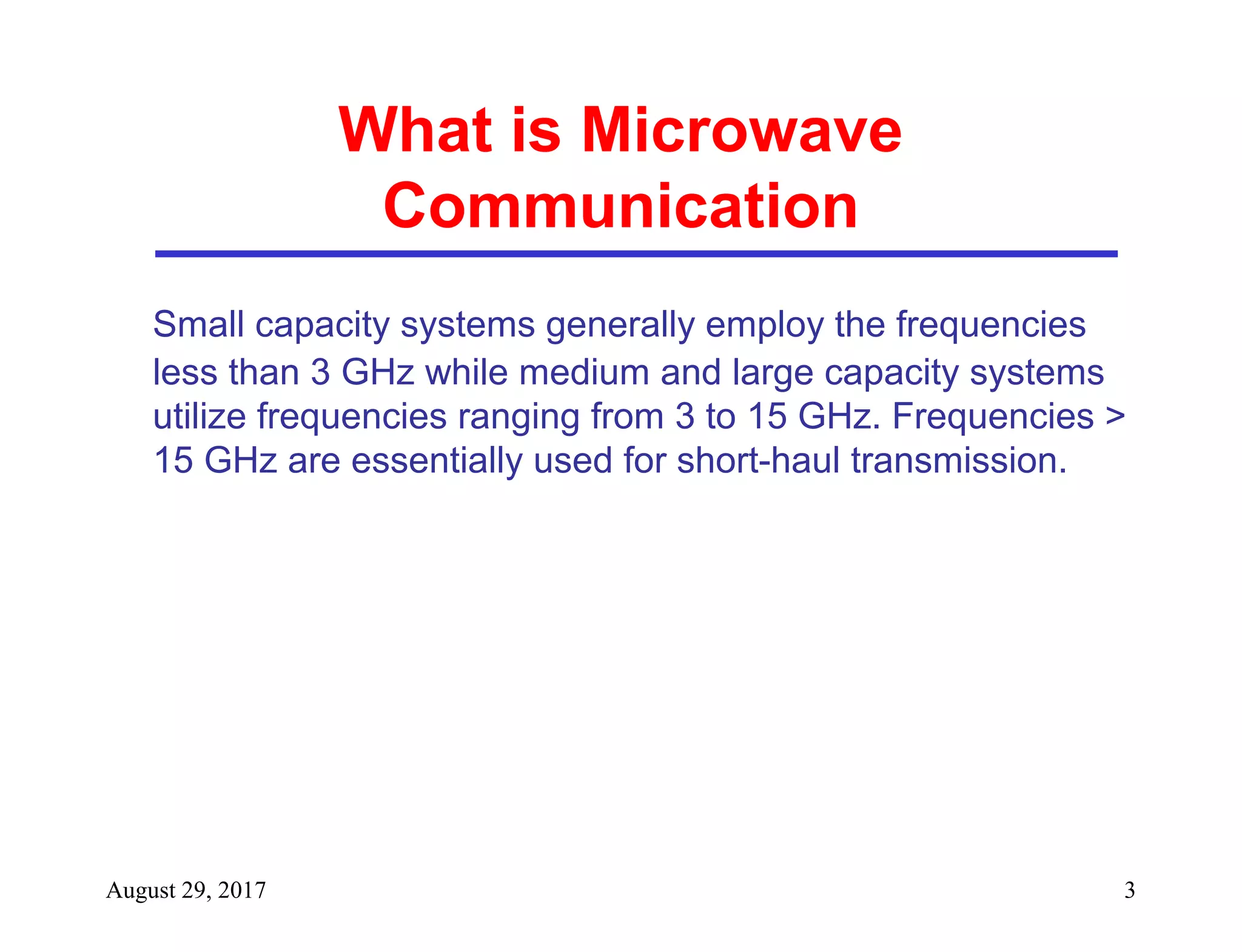 microwave communication | PPT