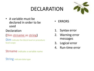 SYSTEM DEVELOPMENT | PPT