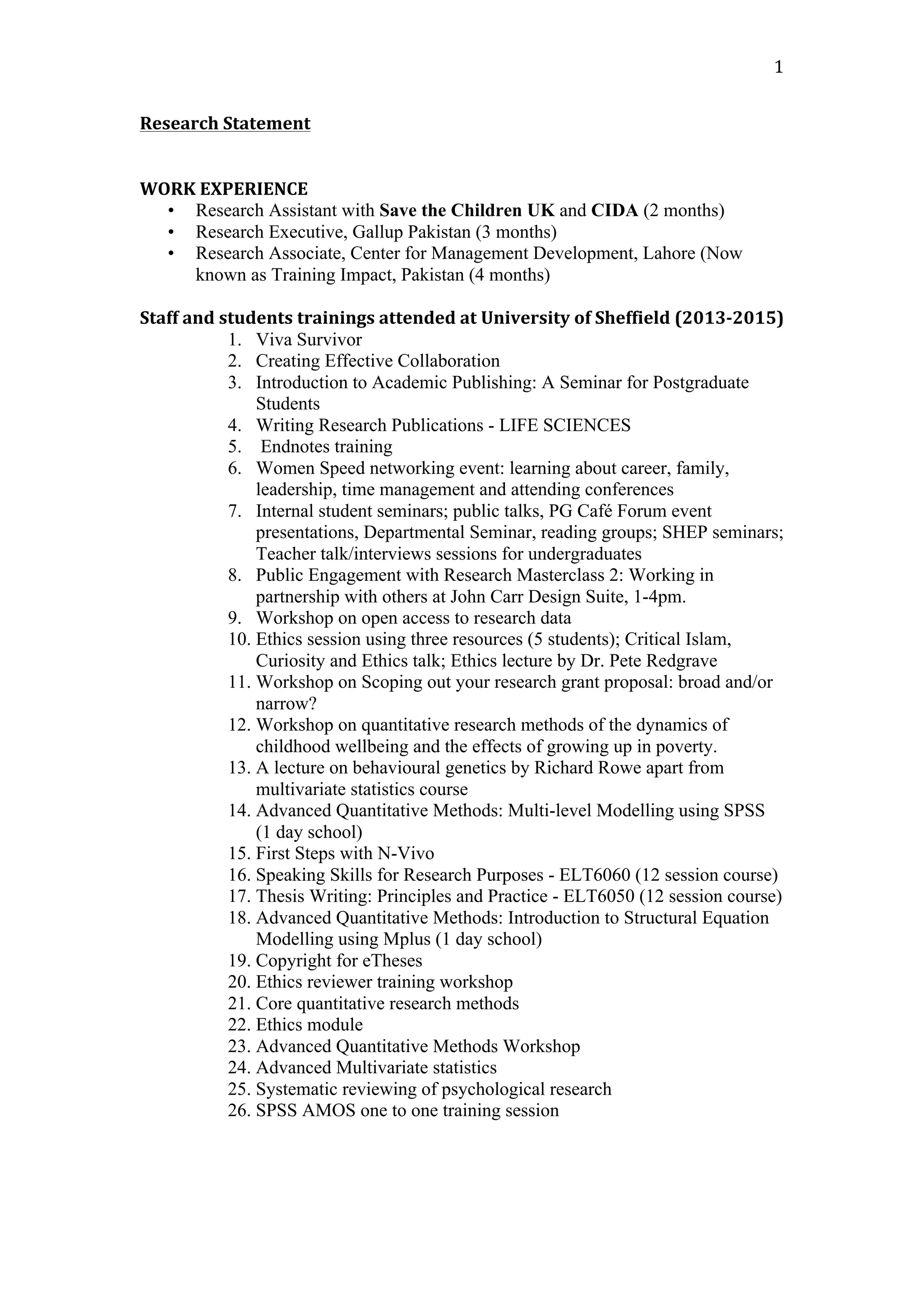 Research Statement | PDF