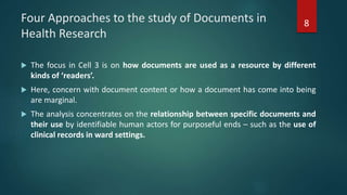 Documents in Health Research_MPH presentation | PPT