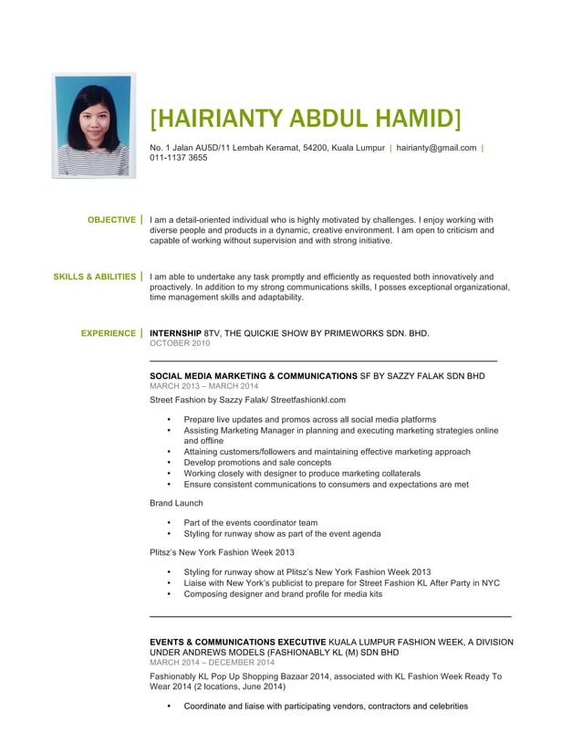 ReneeResume2015 | PDF | Business | Business and Finance