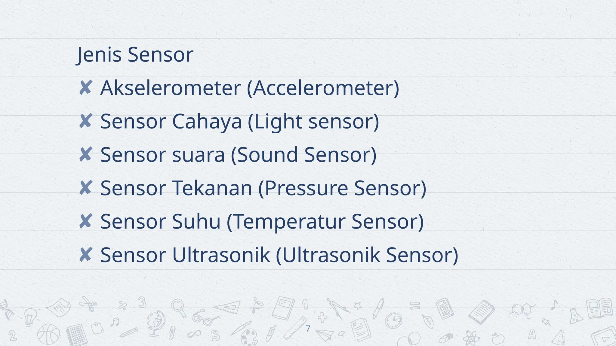 Penerapan sensor dan jenis jenis nya bar | PPT
