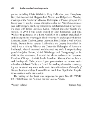 Identity and Indiscernibility in Quantum Mechanics Tomasz Bigaj | PDF