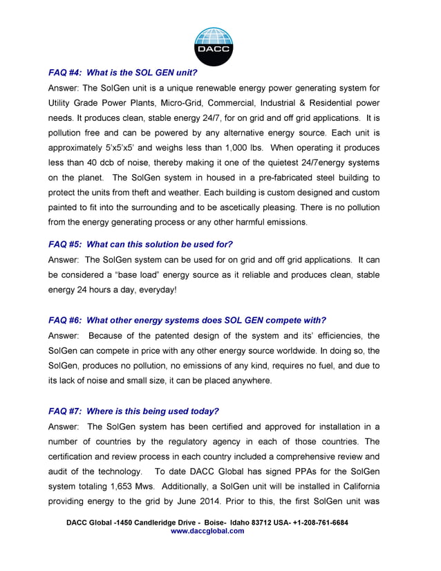 SOL GEN FAQs May 14 | PDF