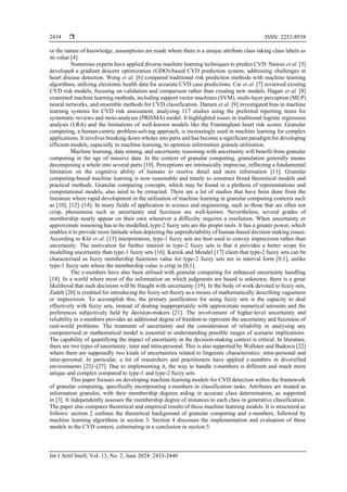 Advancing machine learning for identifying cardiovascular disease via granular computing | PDF