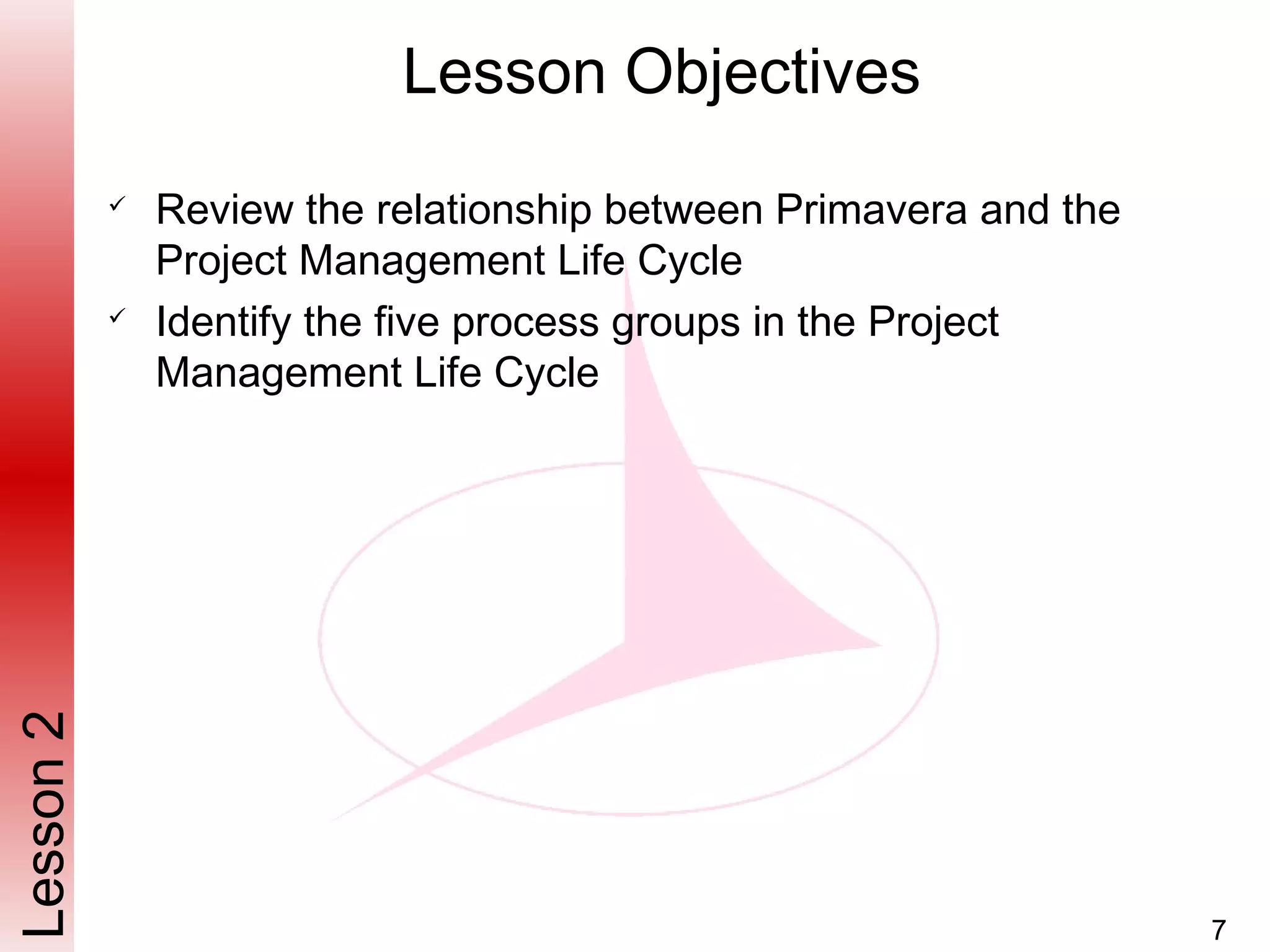 Primavera Training P6 | PPT