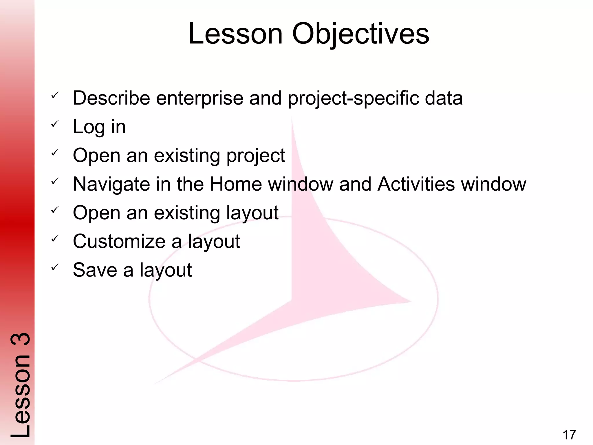 Primavera Training P6 | PPT